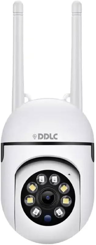 Buy DDLC Full HD Wi-fi Wireless IP CCTV Security Camera Light Vision ...