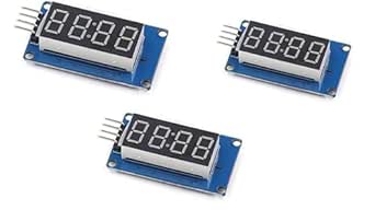 MAG BEE 4-digit 7-Segment LED Digital Display Module Compatible with Arduino UNO, MEGA, Nano ...