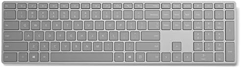 Microsoft Surface Keyboard RF Wireless + Bluetooth Grey : Amazon.co.uk ...