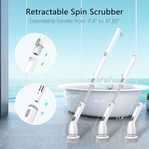Snapklik.com : Keimi Electric Spin Scrubber, 2024 New Full-Body IPX7 ...
