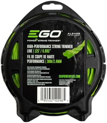 Amazon.com : EGO Power+ AL2438 125’ x 0.095” High-Performance String Trimmer Line Compatible ...