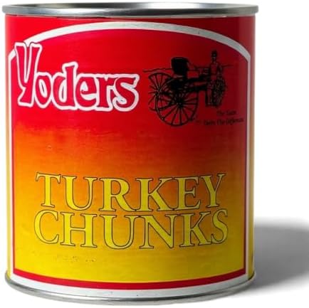 Amazon.com : Yoder’s Canned Turkey Chunks – Shelf Stable Fully Cooked ...