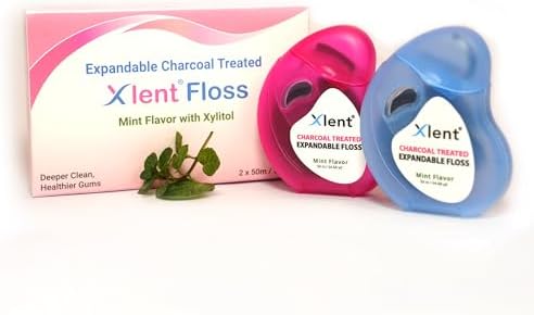 Amazon.com : BURST Expanding Dental Floss (Mint Eucalyptus/160 Yards ...