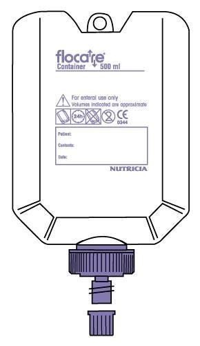 01 Nutricia Flocare Container 500ml With Pack Cap Sterile : Amazon.co ...