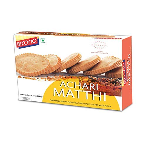 Amazon.com: Bikano Achari Mathri (500 gm Pack of 2) : Grocery & Gourmet ...