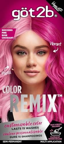 Amazon.com : Got2b Color Remix, Customizable Semi-Permanent Hair Color ...
