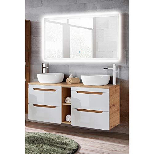 Doppelwaschtisch Mit Unterschrank 140