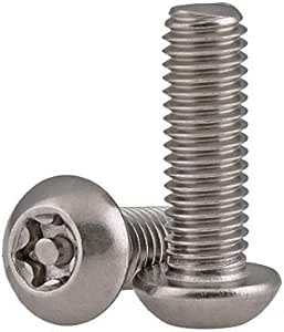 Amazon.com: Mercury_Group Fasteners, Security Screw M3 M4 M5 M6 M8 A2 Stainless Steel Torx ...