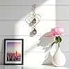 Amazon.com : Rustic Metal Heart Bell Wind Chime – Heart-Shaped ...