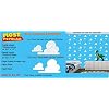 Amazon.com: Toy Story Inspired Clouds Themed Bedroom Wall Vinyl Sticker ...