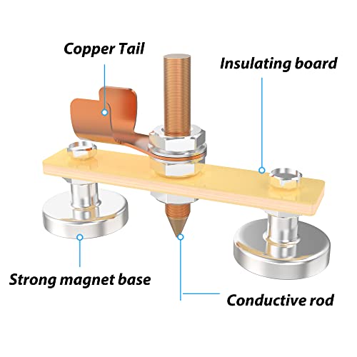 Snapklik.com : Welding Magnetic Ground Clamp,Strong Magnetism Large ...