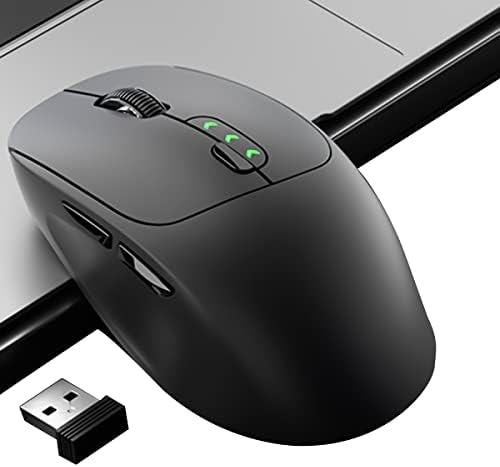 Verilux® Bluetooth Wireless Mouse 700mAh [Upgraded: Battery Level ...