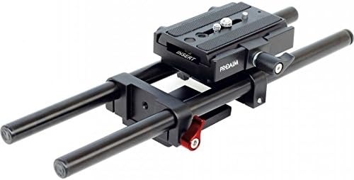 Proaim Universal Rail System 15mm Rod Support for EOS 5D Mark2 7d 550d ...