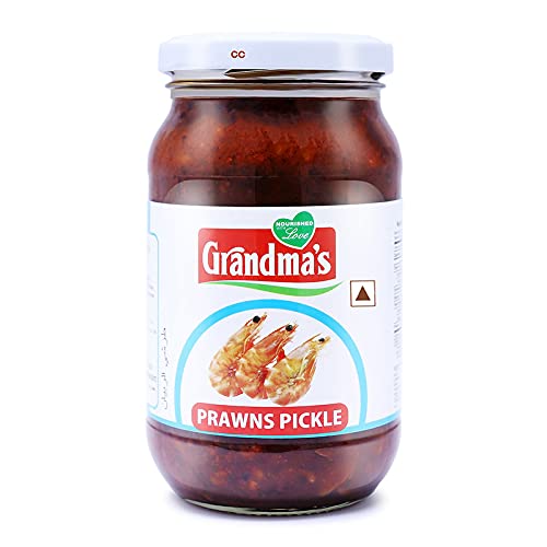 Grandmas Authentic Kerala Style Prawns Pickle | 400g Hot and Spicy ...