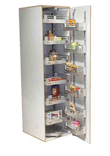 Harmony Aluminum Kitchen Pantry Units (6 Big Basket & 6 Small Aluminum ...