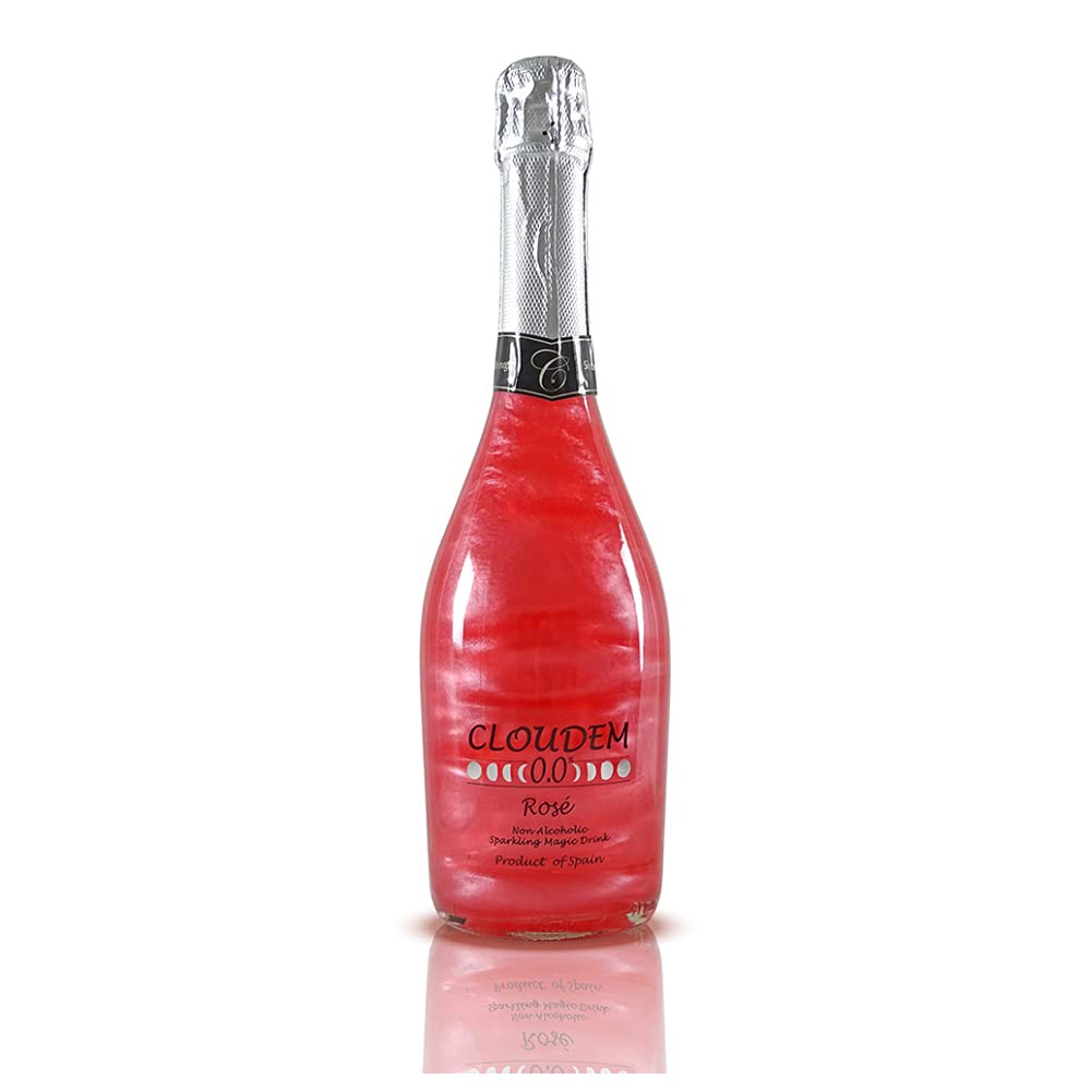 Cloudem Rose 0.0 Non Alcoholic Sparkling Magical Drink, 750ml, Imported ...