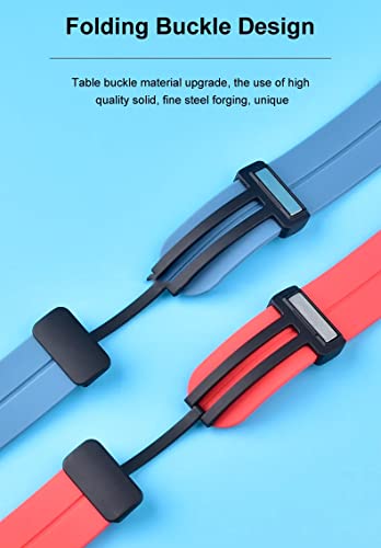 Valente 22mm Magnetic buckle Watch Strap for Noise halo, Colorfit Pro 3 ...