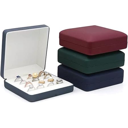 Amazon.com: GWCASE Ring Organizer Storage Case - Jewelry Ring Display ...