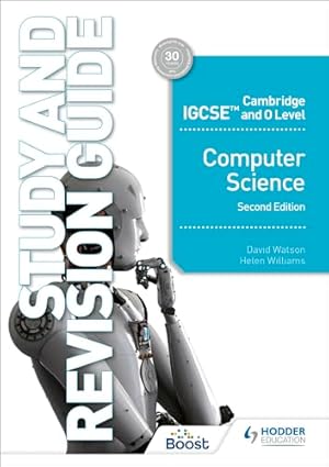Cambridge IGCSE and O Level Computer Science Second Edition: Hodder ...