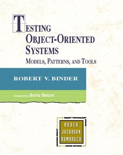 Testing Object Oriented Systems Models Patterns And Tools Binder 