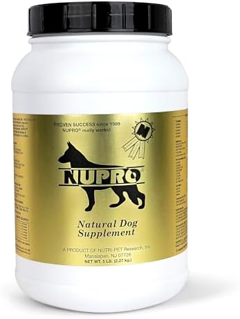Amazon.com : Nutri-Pet Research Nupro's Dog Supplement, 5-Pound. Packed ...