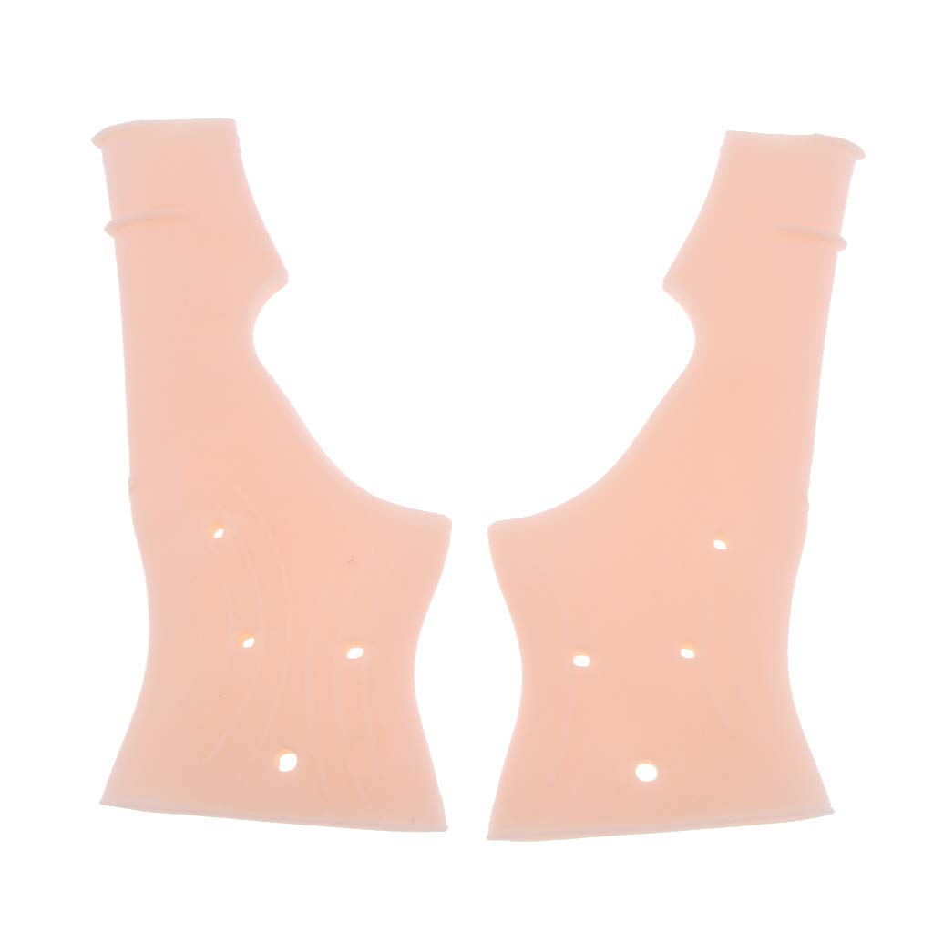 Buy PopEye 1 Pair Skin Color Silicone Gel Right Left Hand Thumb Wrist ...