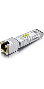 [10 pack] 1G SFP SX Multimode Mini-Gbic Module, 1000Base-SX SFP LC ...