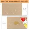 Amazon.com: Vlwltl 100Pcs 6" x 6" Unbleached Parchment Paper, Burger ...