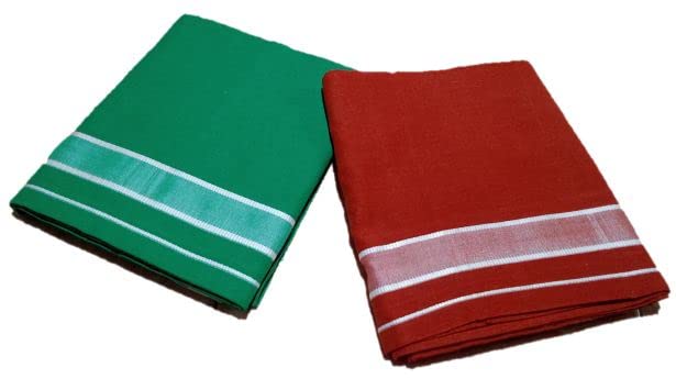 Mens Cotton Home Wear Handloom Dhoties Color Dhoti/Kavi Mundu | Mens ...