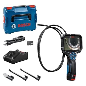 Bosch Professional Inspektionskamera GIC 12V-5-27 C (Kabellänge: 150 cm, Ausrichtungsfunktion ...