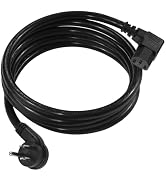 Amazon.com: 12FT Computer Monitor Replacement Power Cord -Black Long ...