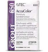 TEC AccuColor - Premium Sanded Grout - Enhanced Color-Consistent, Wear ...