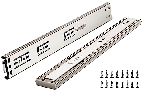 Snapklik.com : 22 Inch Drawer Slides, Soft Close Drawer Slide Glides ...