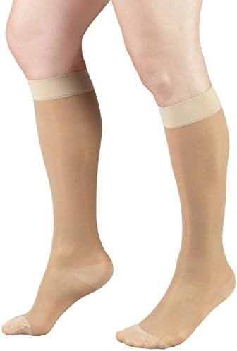 Amazon.com: Truform Sheer Compression Stockings, 15-20 mmHg, Women's ...