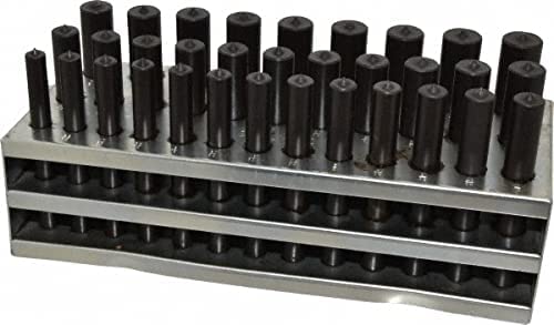 Amazon.com: 33 Pcs 1/2-1x64ths Transfer Punch Set Machinist Thread Tool ...