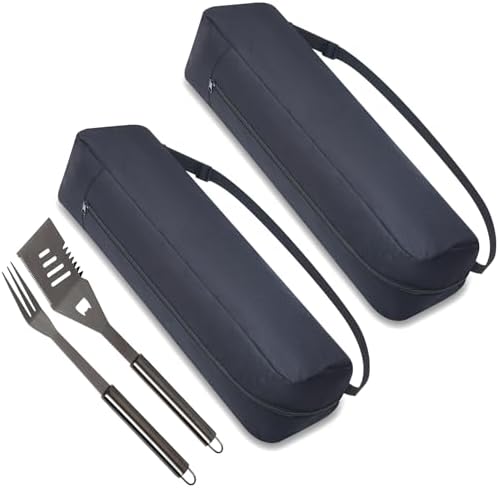 Amazon.com: Amylove 2 Pcs Grill Tool Storage Bags BBQ Utensil Grilling ...