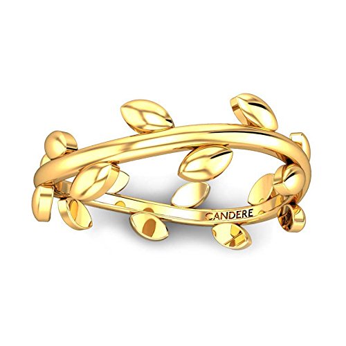 Buy Candere By Kalyan Jewellers 18KT Yellow Gold Ring for Women at ...