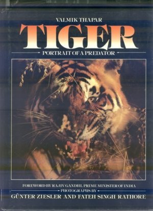 Tiger: Portrait of a Predator: Thapar, Valmik: 9780816012381: Amazon ...