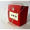 Pack of 5 Hinged Call Point Covers Compatible With KAC Fire Alarm Call ...