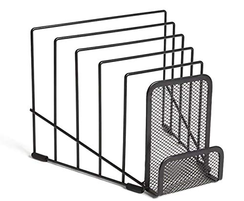 Snapklik.com : Metal Incline Desktop File Sorter, Wire File Organizer ...