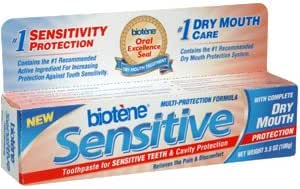 Amazon.com: BIOTENE Sensitive Toothpaste 3.5OZ GLAXO SMITHKLINE ...