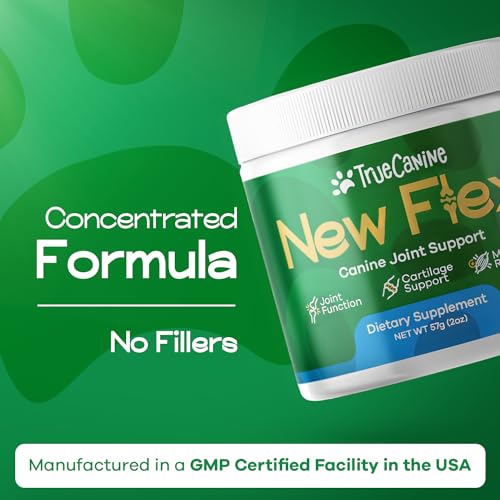 New Flex TrueCanine Joint Supplement For Dogs - All Natural Dog Joint ...