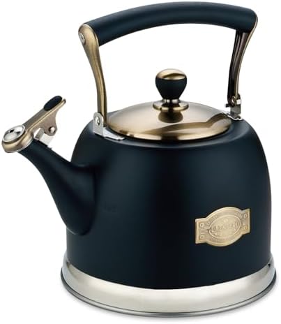 Amazon.com: Tea Kettle Stovetop Whistling Kettle Teapot, 3Quart Tea Pot ...