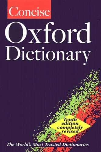 Concise Oxford Dictionary 10Th Edition Revised (Diccionario Oxford ...