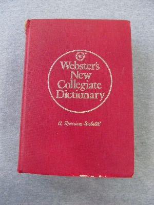 Amazon | Webster's New Collegiate Dictionary | Dictionaries & Thesauri