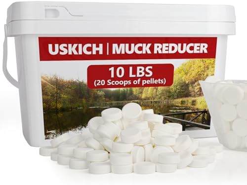 Amazon.com: Muck Reducer Natural Pond Sludge Remover 10 lb (20 Scoops ...