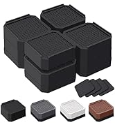 Amazon.com: ANNKUT Furniture Risers 3 inch, Rectangle Adjustable Risers ...