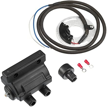 Amazon.com: X AUTOHAUX Electronic Ignition Coil Kit Dual Fire Control ...