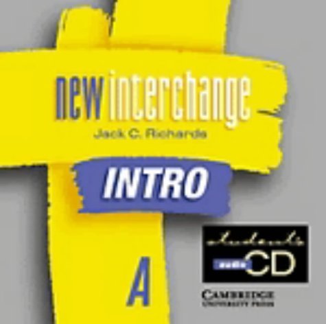 Amazon.com: New Interchange Intro Student's CD A: English for ...