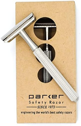 Amazon.com: Parker Model 78R 3-Piece Closed Comb Safety Razor with 5 ...